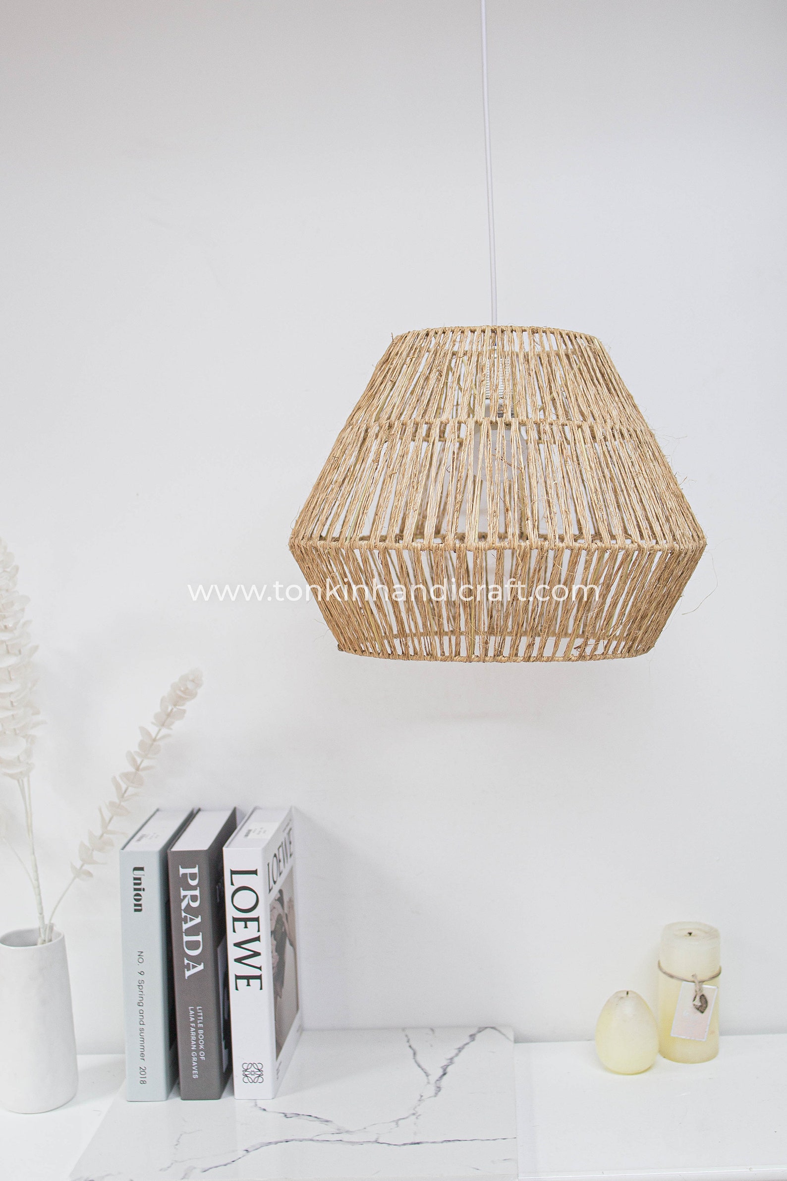 Jute Lampshade Light Pendant Handicraft Handmade Shop - Etsy