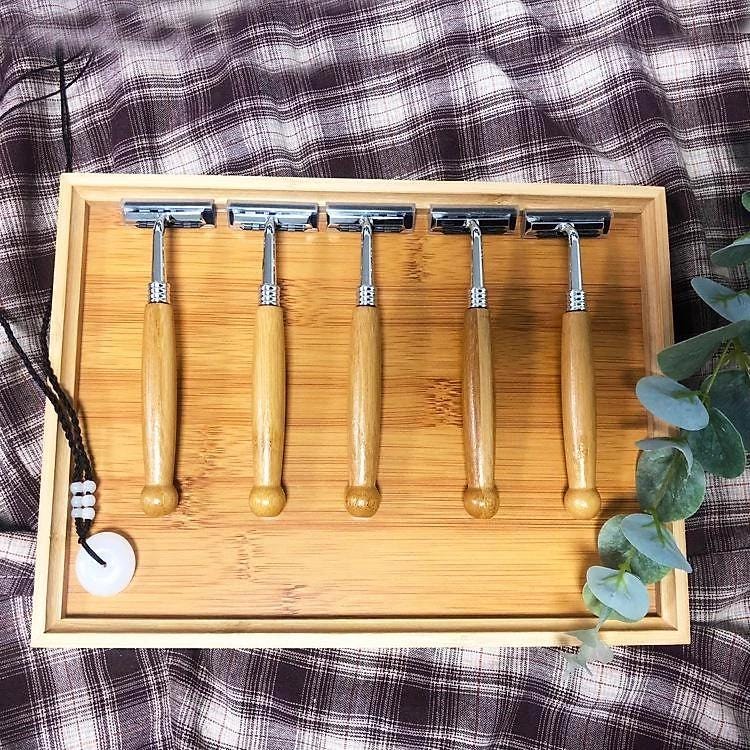 Personalized Bamboo Razor 100%, Natural Sustainable Bamboo Razor, Eco ...