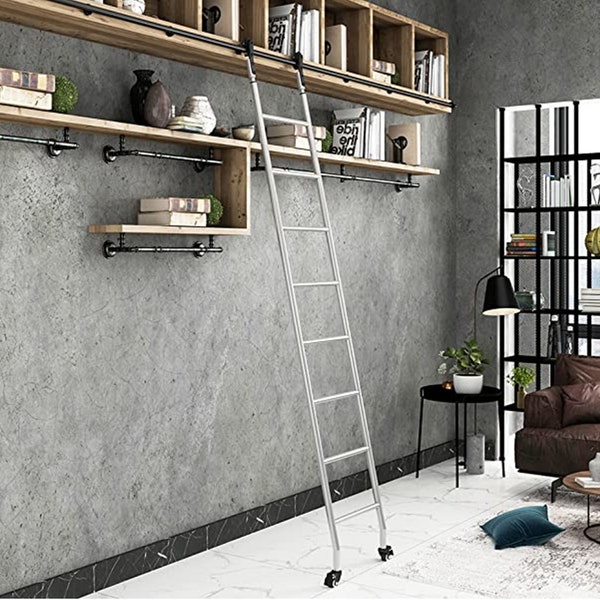 Rolling Library Ladder - Etsy
