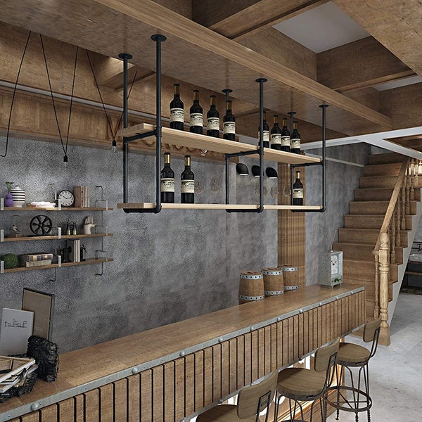 Gold Pipe Shelves - Etsy