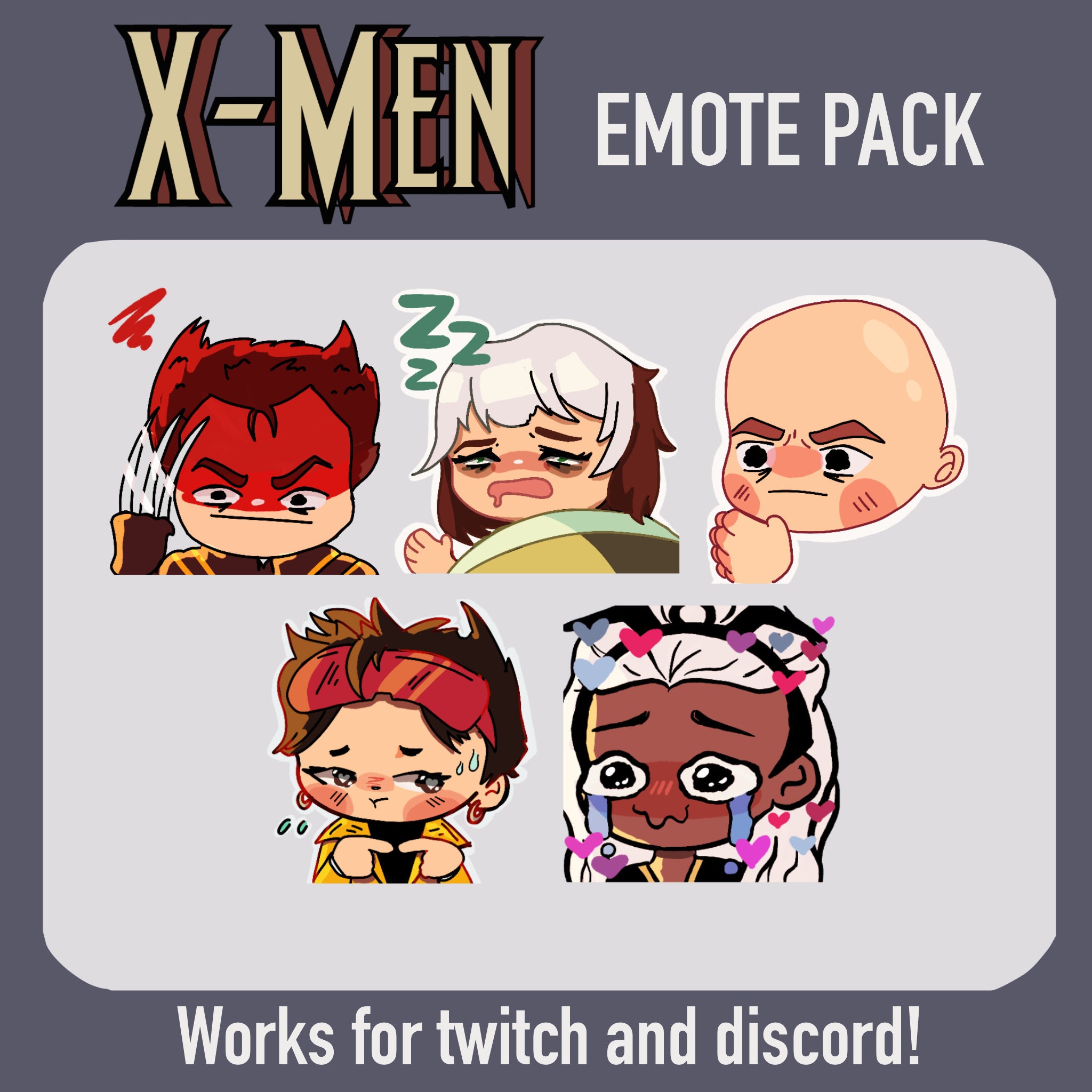 X-men Emote Pack 2 - Etsy