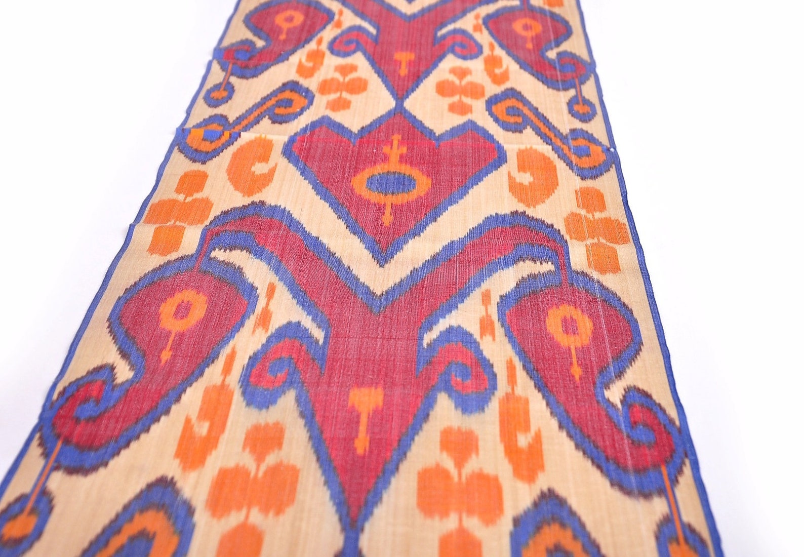 Multi Color Ikat Fabric by the Yard Ikat Upholstery Fabric - Etsy