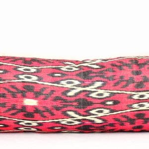 Red Long Body Pillow, Silk Body Pillow Covers, Home Decor Pillow, Extra ...