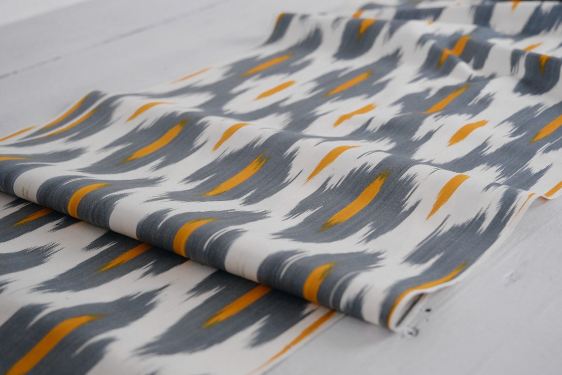 Designer Fabric Ikat Handloom Fabric Ikat Pattern Ikat - Etsy