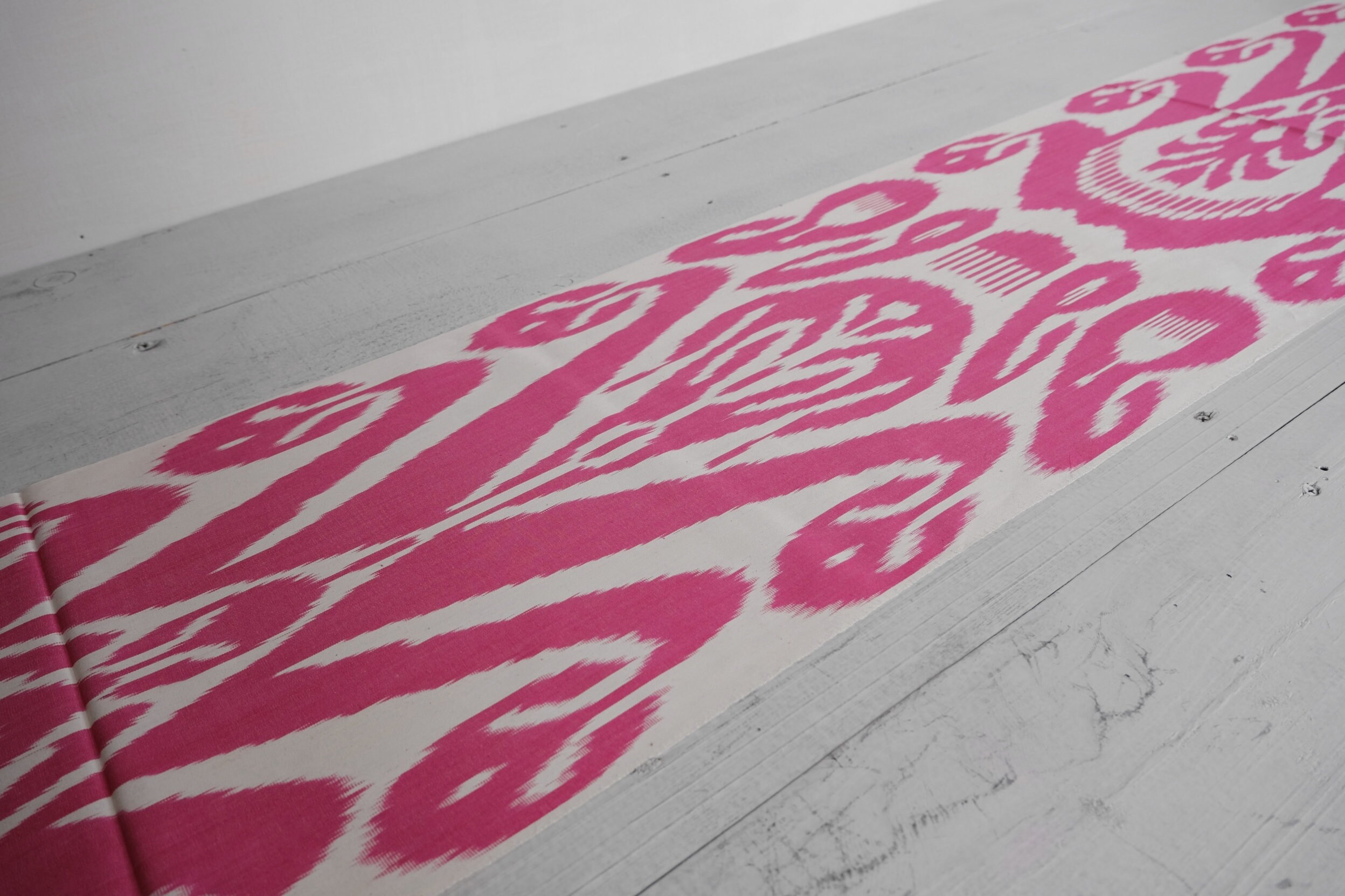 Pink Ikat Fabric Ikat Cotton Ikat Fabric by Meter | Etsy