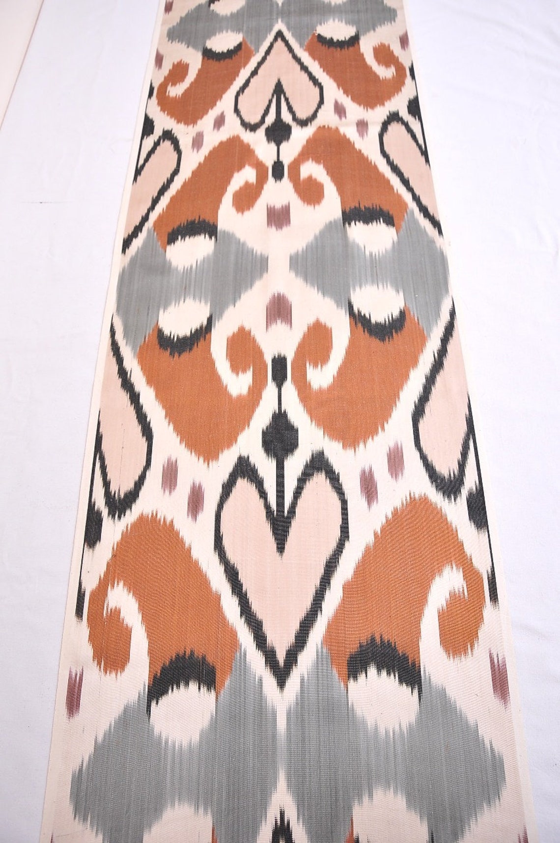 Multi color Ikat Fabric Silk Ikat Fabric Handmade Ikat | Etsy