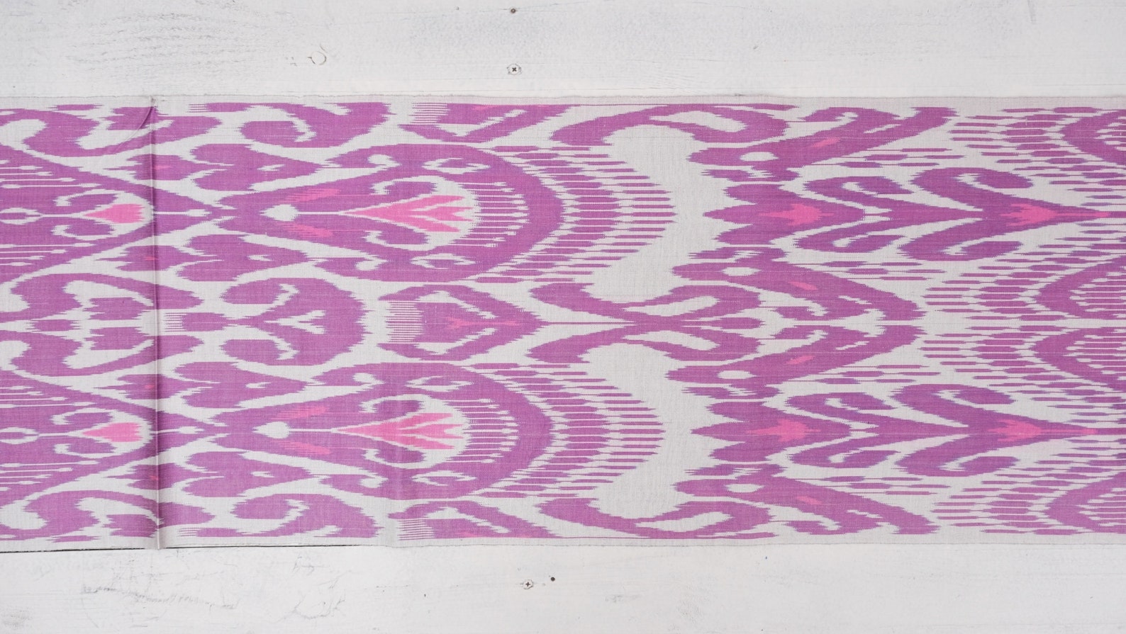 Purple Pink Greyish Silk Ikat Fabric by the Meter Ikat Fabric ...