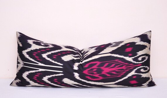 Red and Black Long Body Pillow Cotton Body Pillow Covers | Etsy