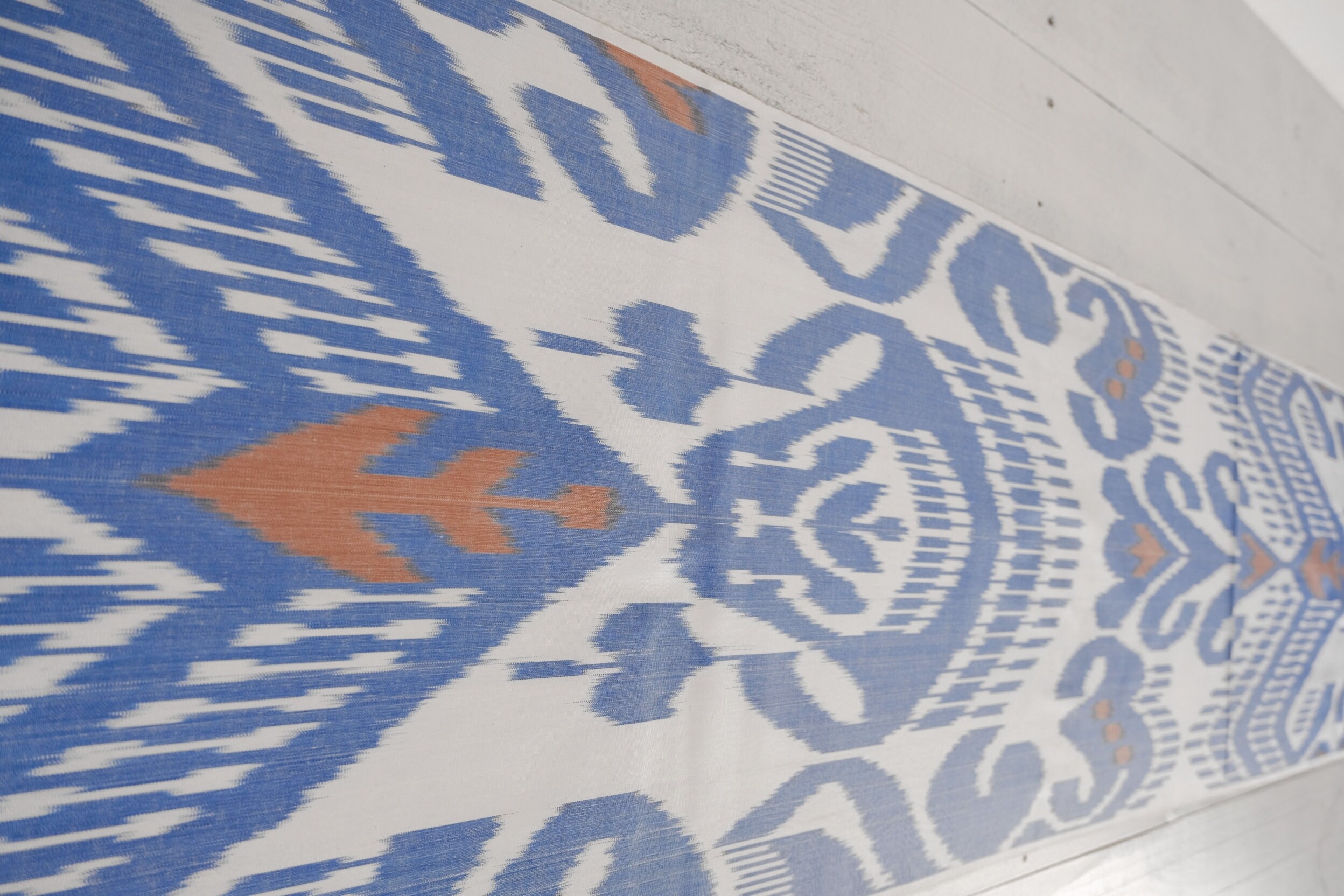 Blue Ikat Fabric Ikat Ikat Pattern Blue Ikat Weaving Ikat - Etsy