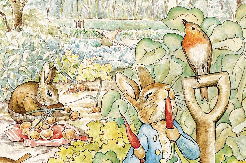 Peter Rabbit & Jemima Puddle Duck Instant Digital Download - Etsy