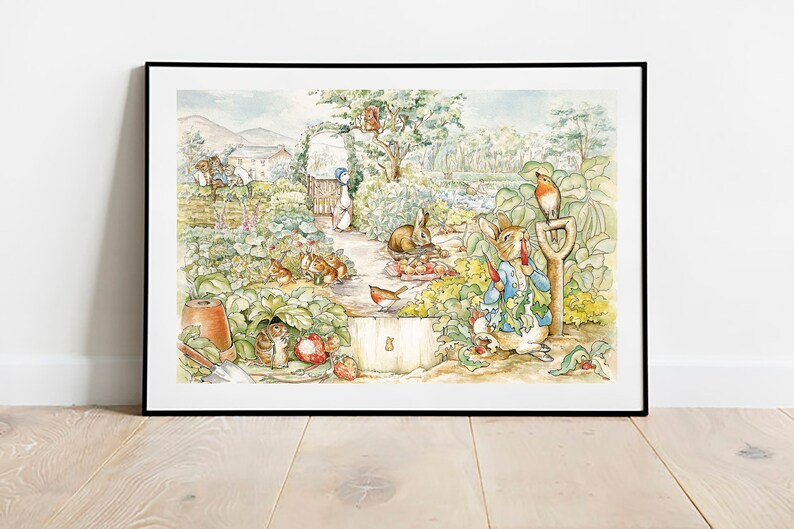 Peter Rabbit & Jemima Puddle Duck Instant Digital Download - Etsy
