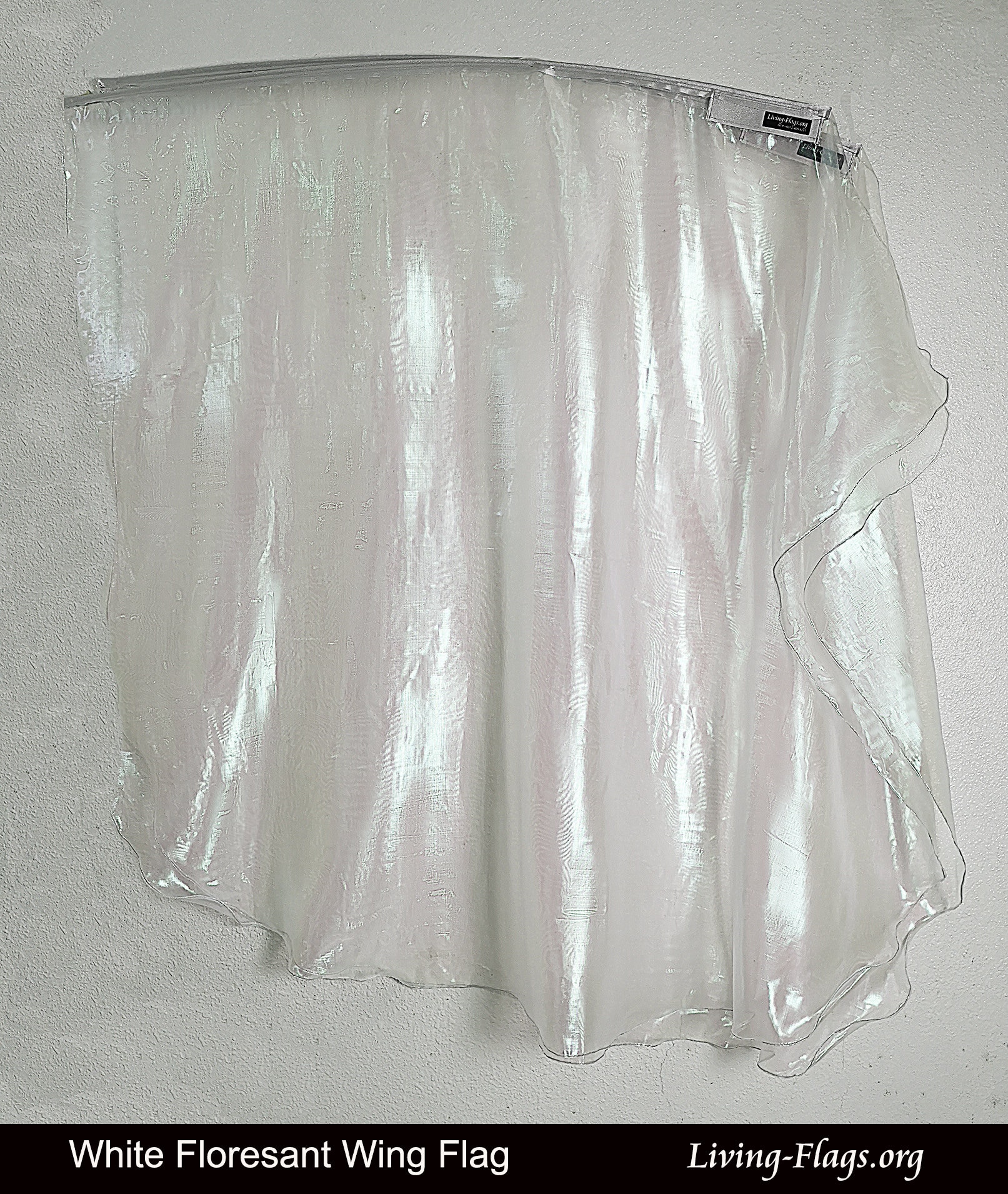 Florescent Organza Wing Worship Flags single 1 Flag - Etsy