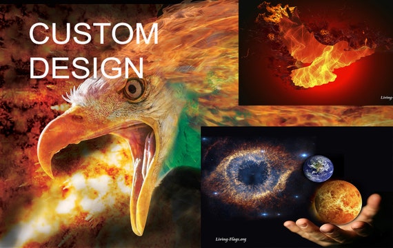 Custom Print Silk Printed Worship Flags pre-order | Etsy