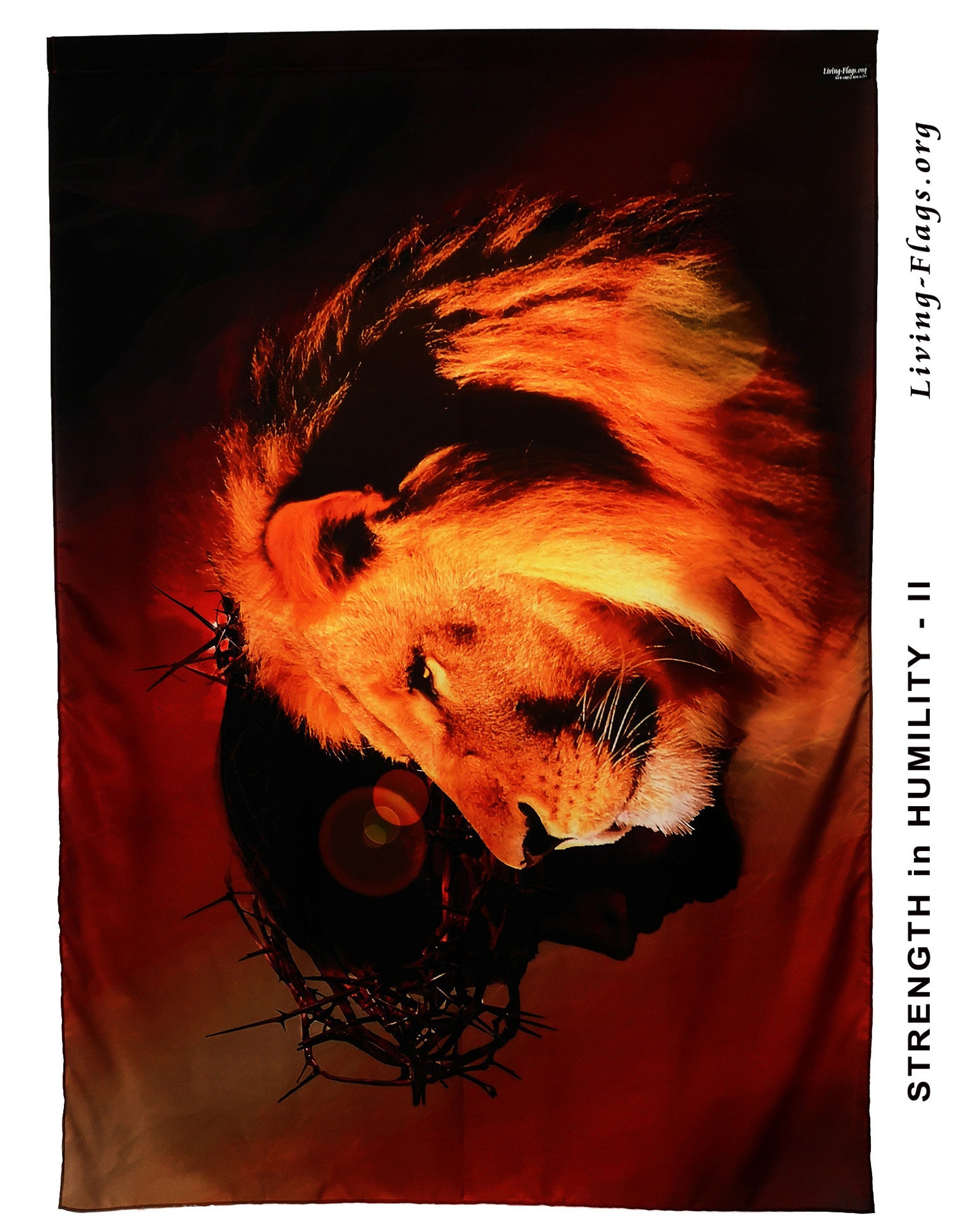 Cloth in Humility ii Silk Printed Worship Flags ll-size - Etsy