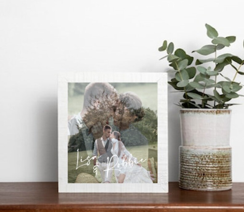 Modern Love Double Exposure Frame - Etsy