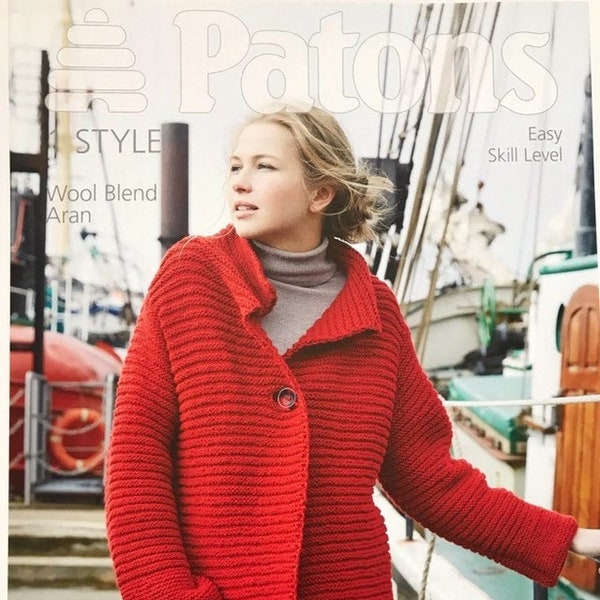 Patons Knit Pattern - Etsy