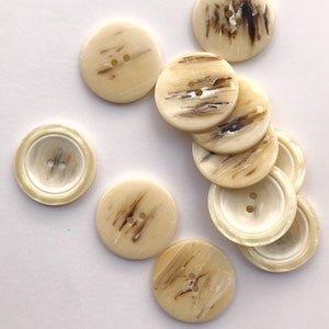 8 x Very Large 35mm Cream Buttons For Coat Jacket Boots Bag | Etsy