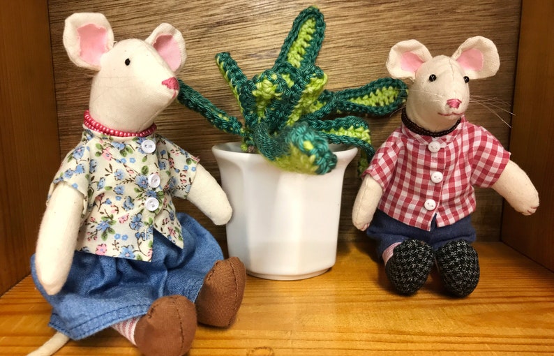 Mouse & Elf Sewing Pattern Plus New Mini Mice Sewing - Etsy