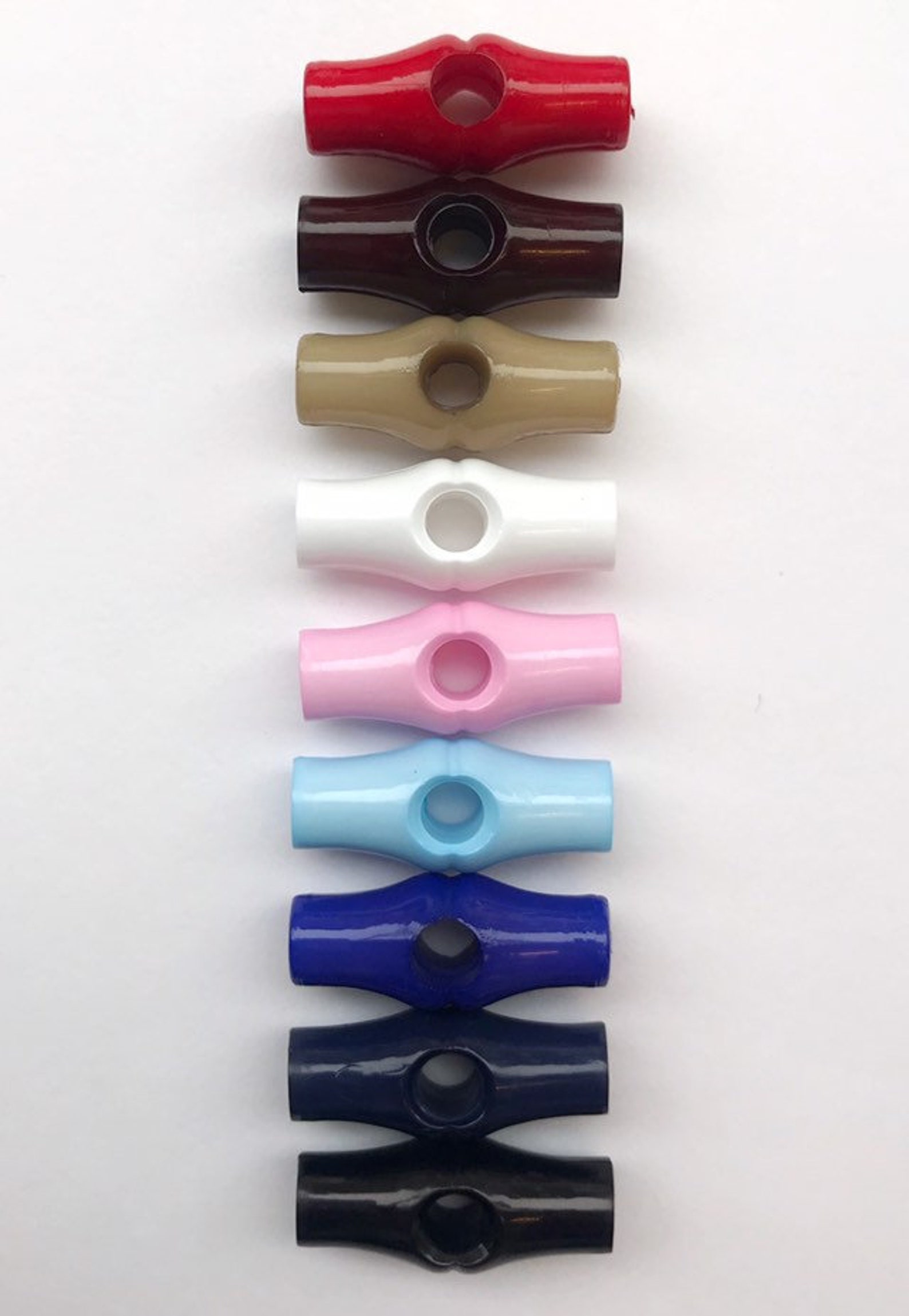 8x Baby & Child Toggle Buttons Various Colours 25mm Length | Etsy
