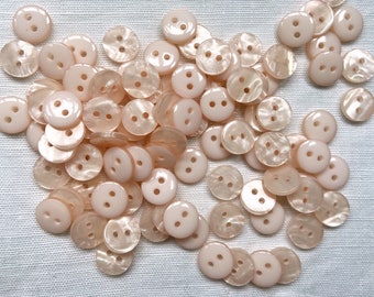 Light Pink Buttons - Etsy