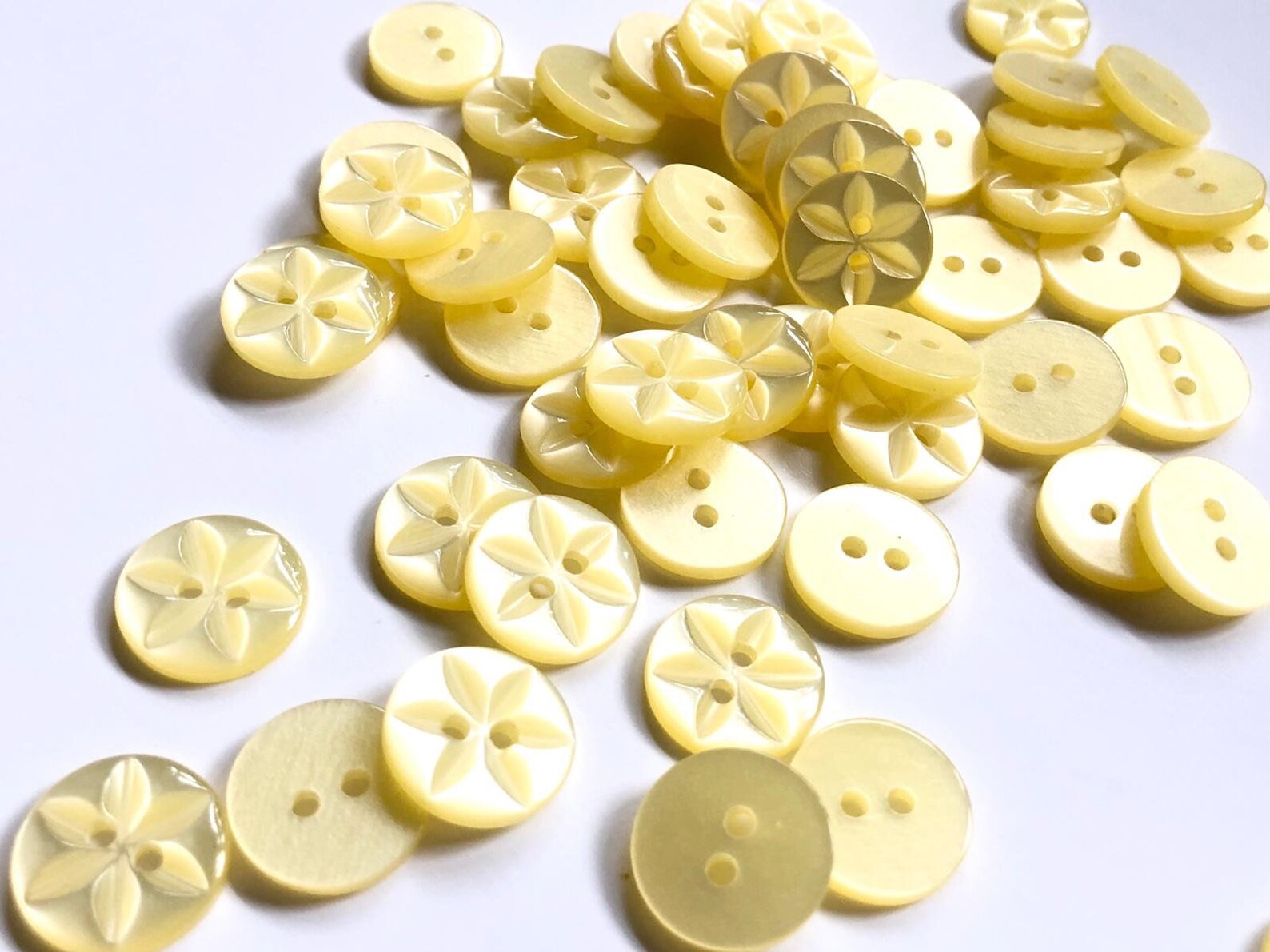 10x Round Star Buttons Various Colours 11mm 14mm 17mm - Etsy