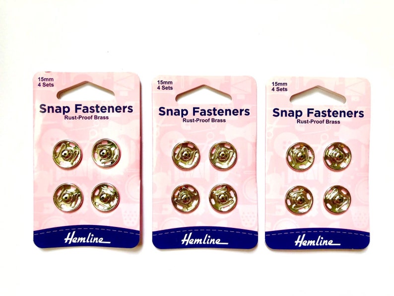 Snap Fasteners Size Guide at Carmina Cox blog