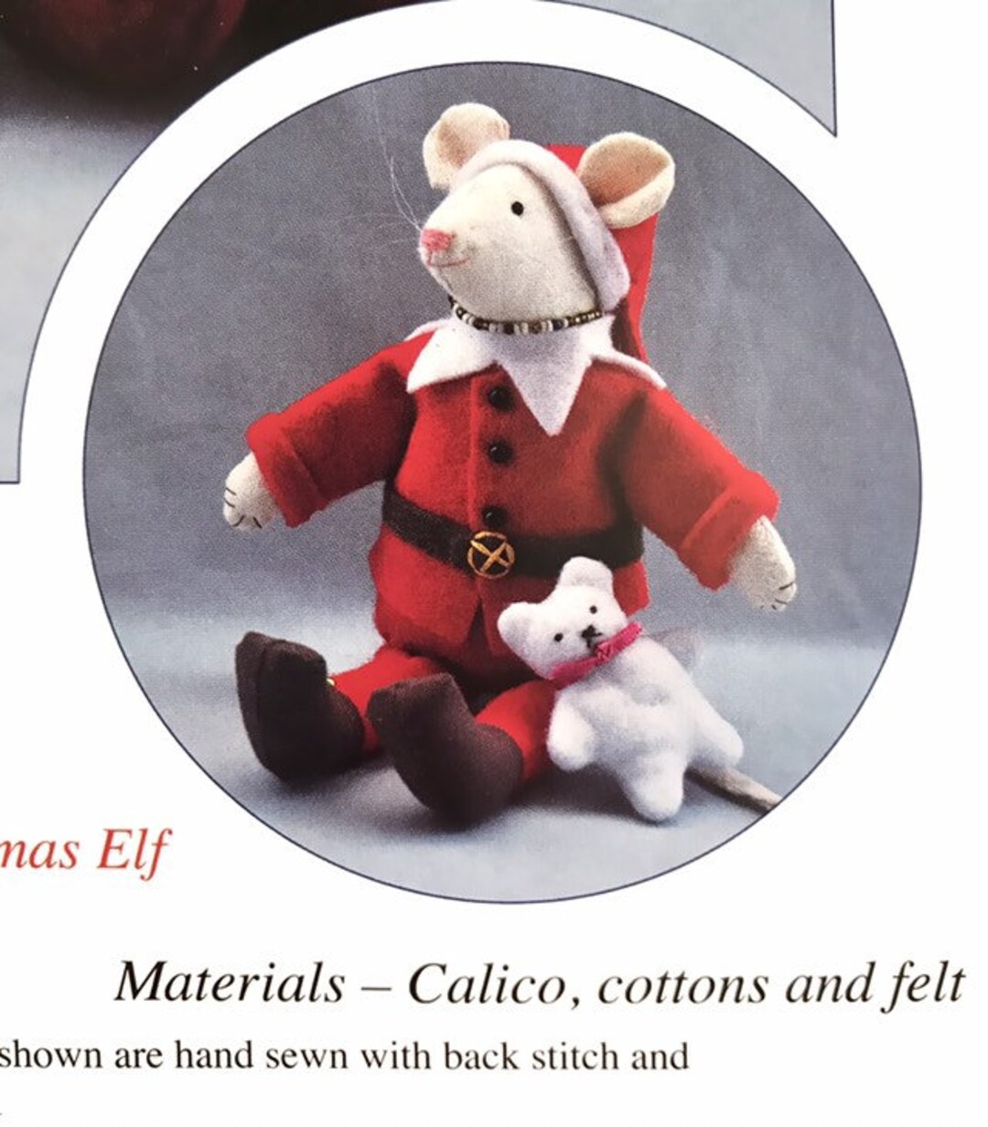 Mouse & Elf Sewing Pattern Plus New Mini Mice Sewing - Etsy