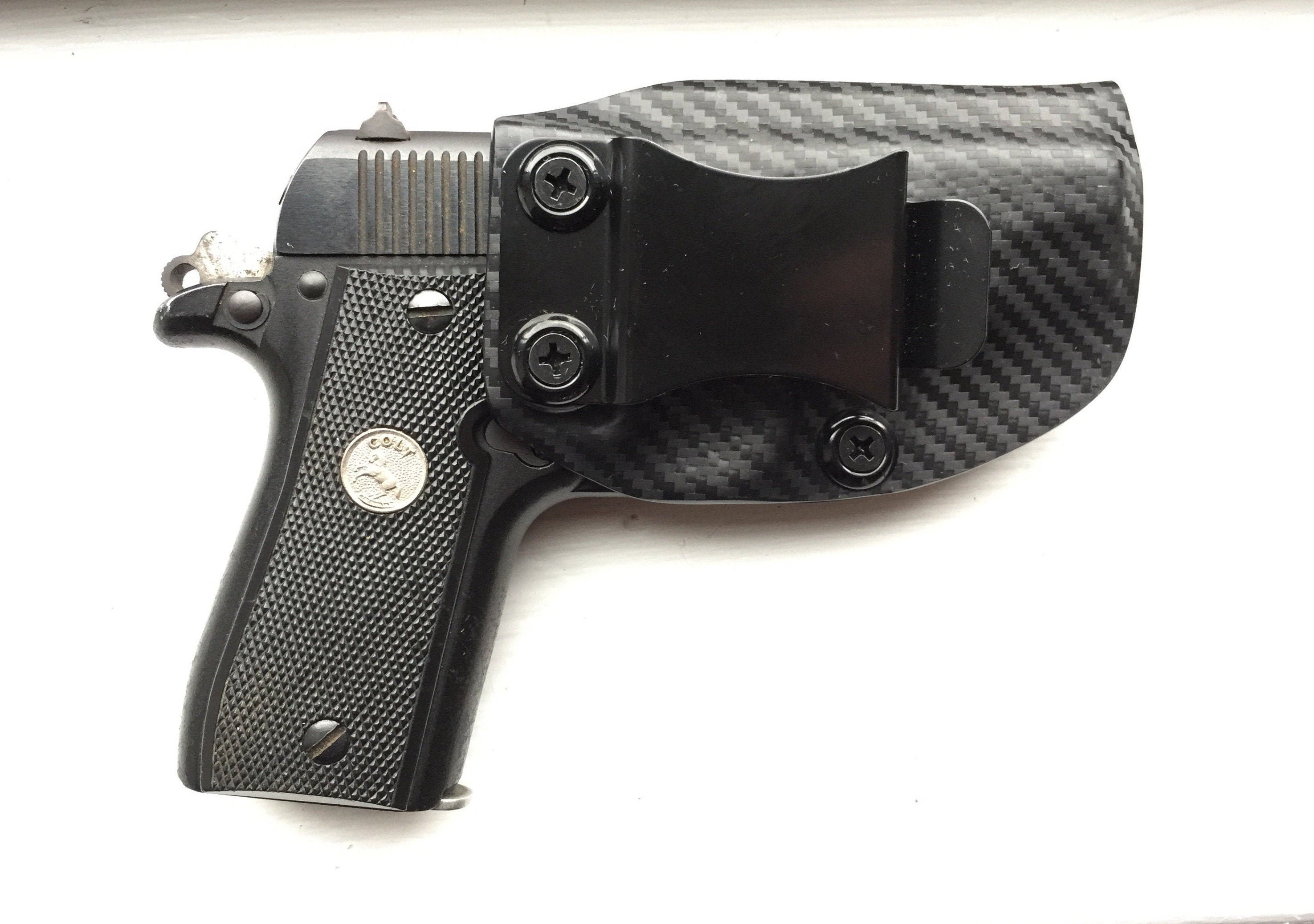 Colt MK IV Series 80 Govt. Model .380 Carbon Fiber Kydex Holster And/or ...