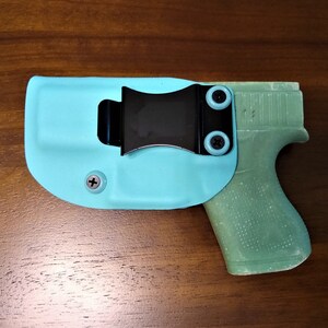 TIFFANY TURQUOISE Glock 43 43X 9mm Kydex Holster-adjustable - Etsy