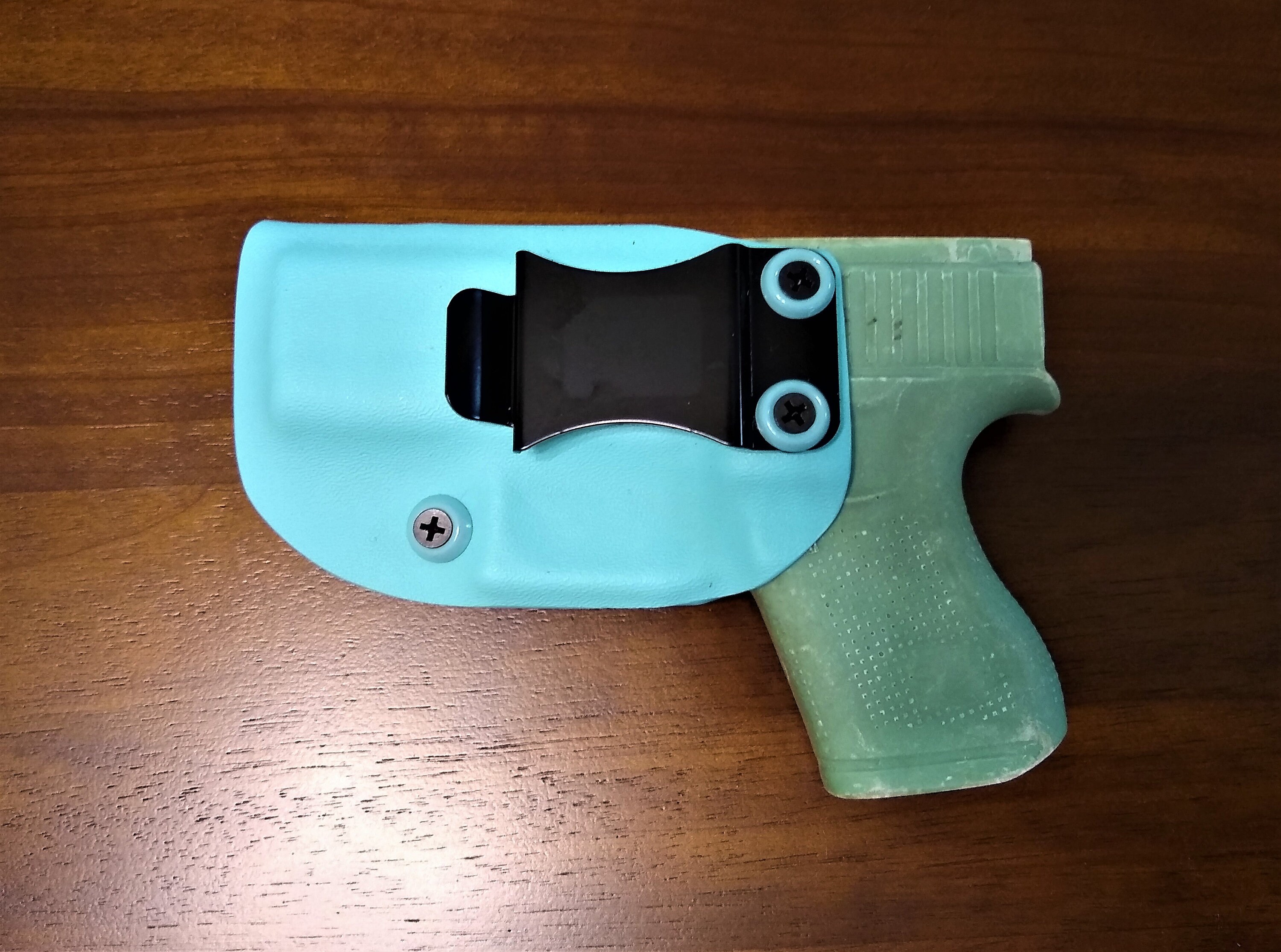 TIFFANY TURQUOISE Glock 43 43X 9mm Kydex Holster-adjustable - Etsy