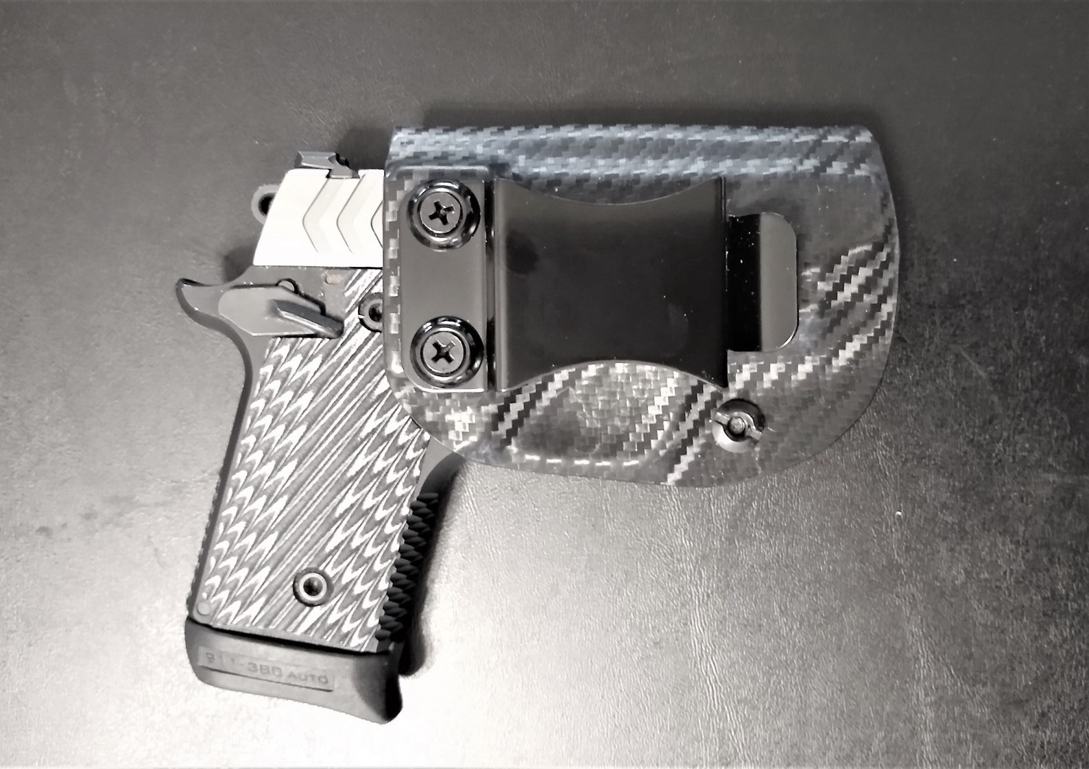 Springfield 911 380 Kydex Holster Carbon Fiber Adjustable | Etsy