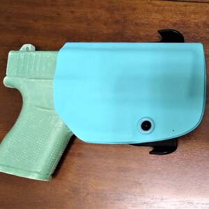 TIFFANY TURQUOISE Glock 43 43X 9mm Kydex Holster-adjustable - Etsy