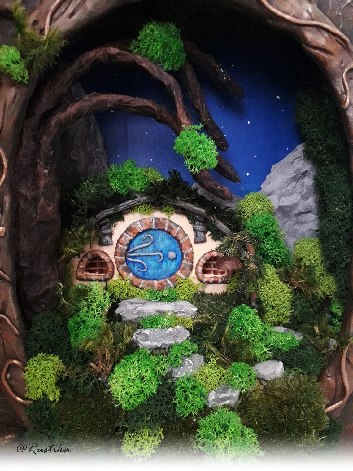 Hobbit House Book Book Shaped Diorama Hobbit Hole Hobbit - Etsy