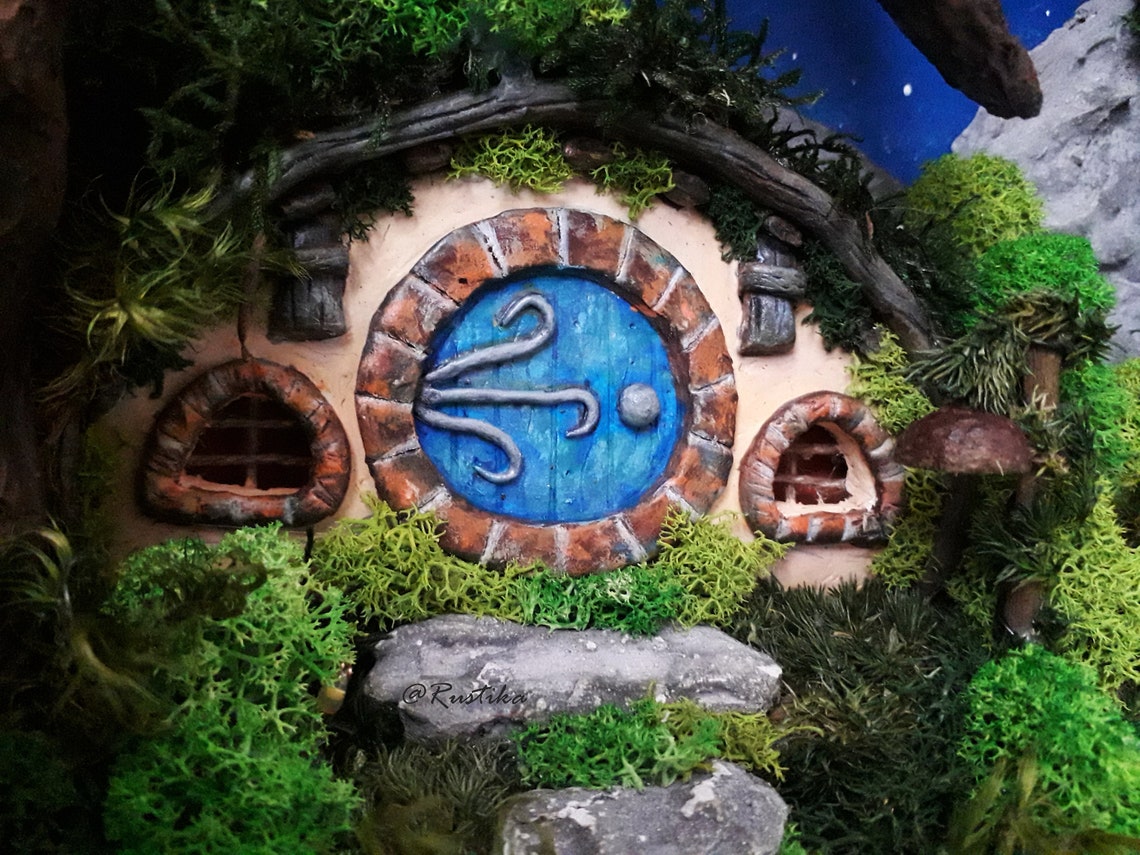 Hobbit House Book Book Shaped Diorama Hobbit Hole Hobbit - Etsy