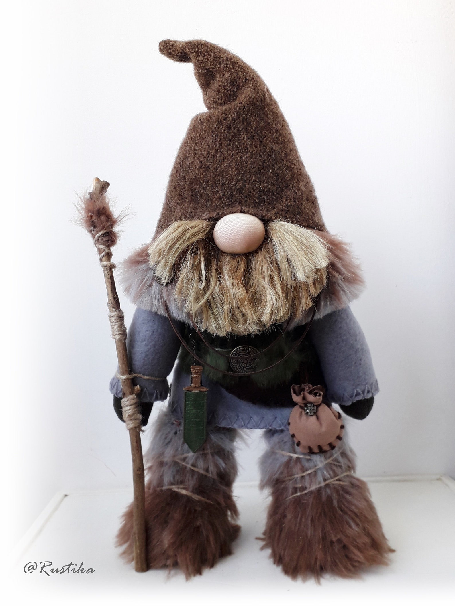 Nordic Gnome Sigfried / Brunhilde Norse Celtic Gnomes | Etsy