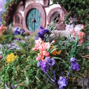 Hobbit House Miniature Diorama, Hobbit Hole, Miniature Shelf Decoration ...