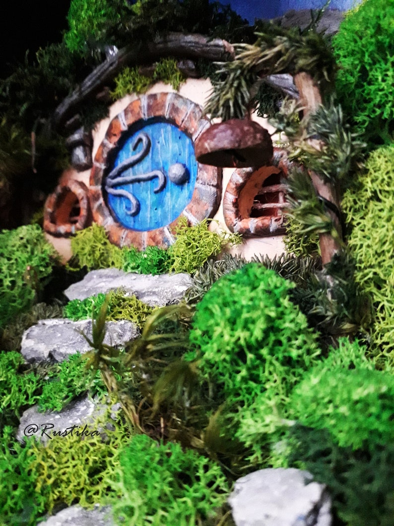 Hobbit House Book Book Shaped Diorama Hobbit Hole Hobbit - Etsy