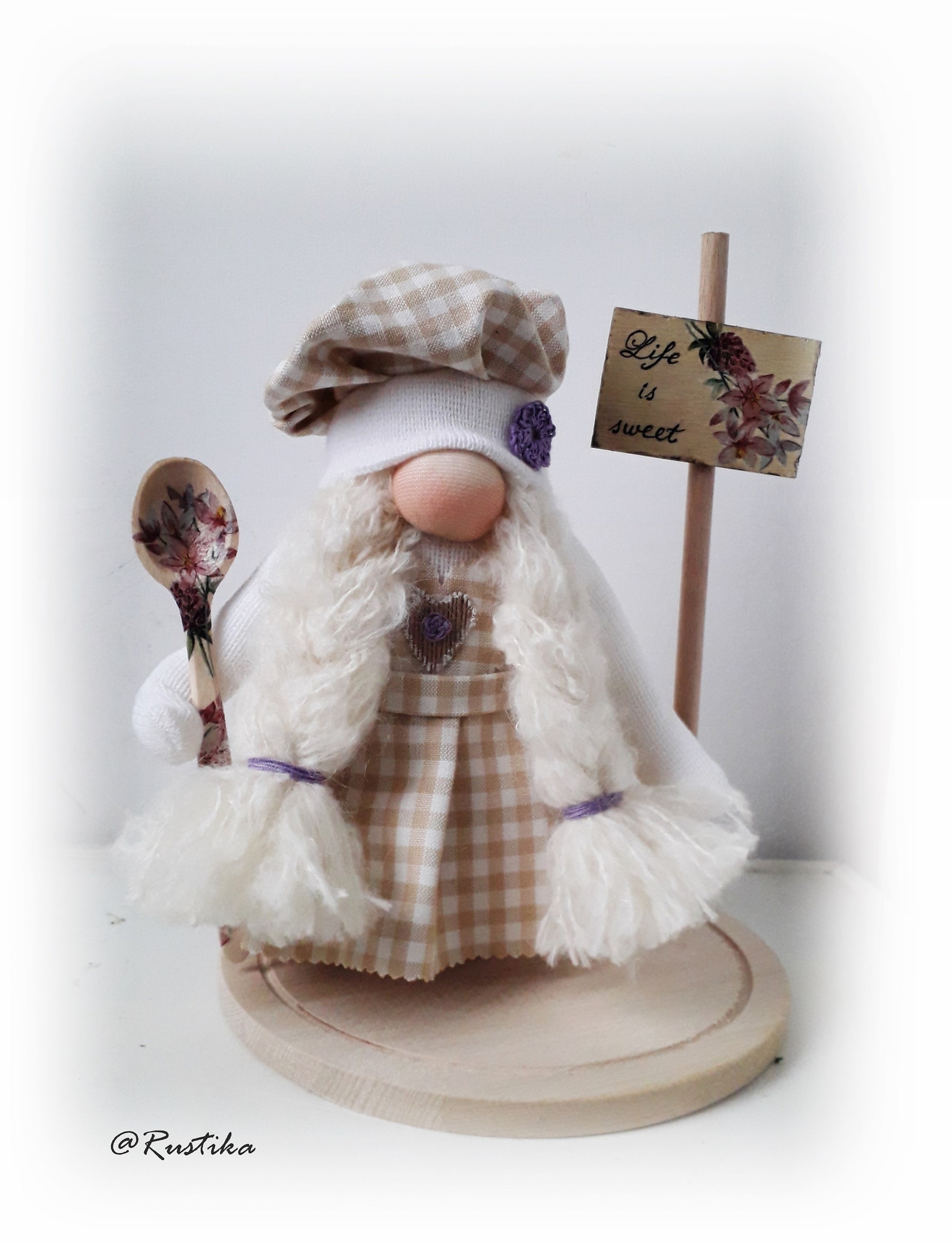 Chef Gnome Kitchen Gnome Kitchen Decoration - Etsy