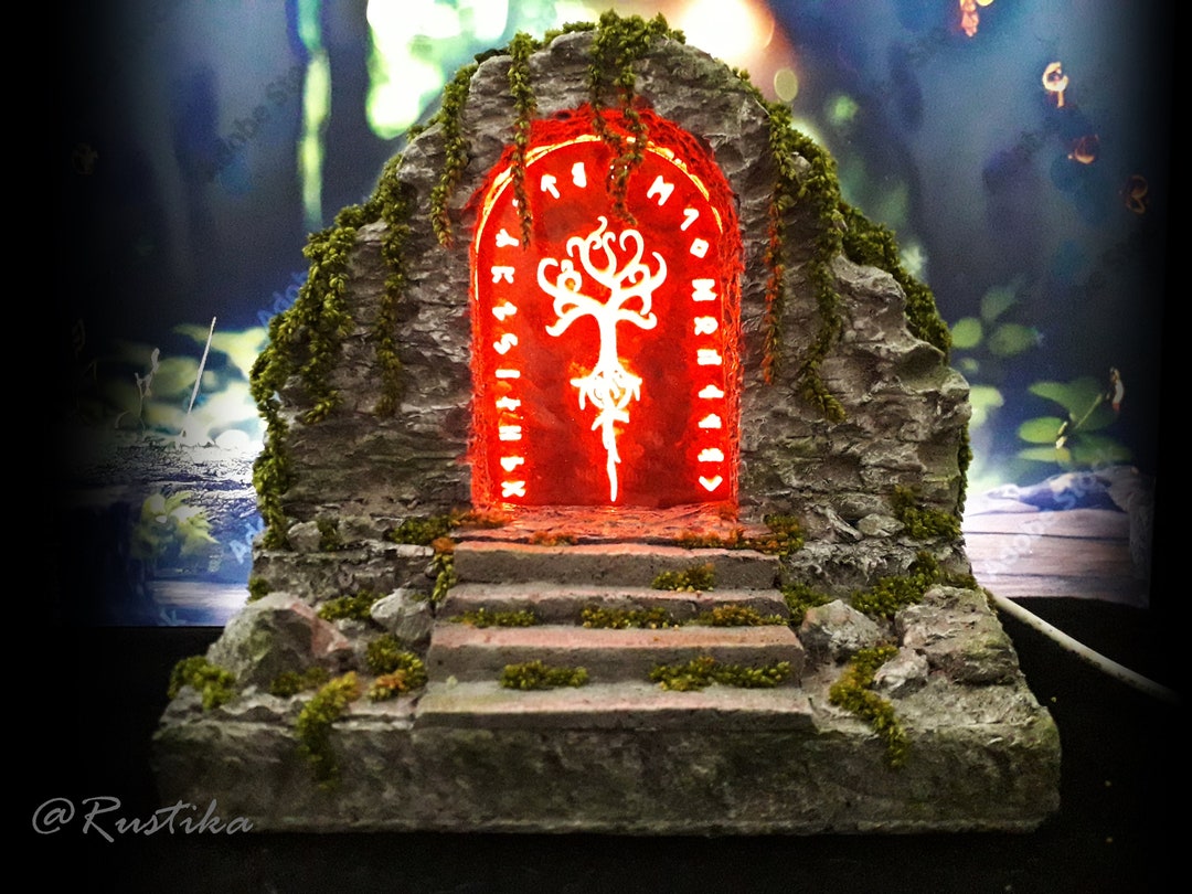 Portal Diorama, Magic Door Diorama, Runes and Tree of Life Diorama ...
