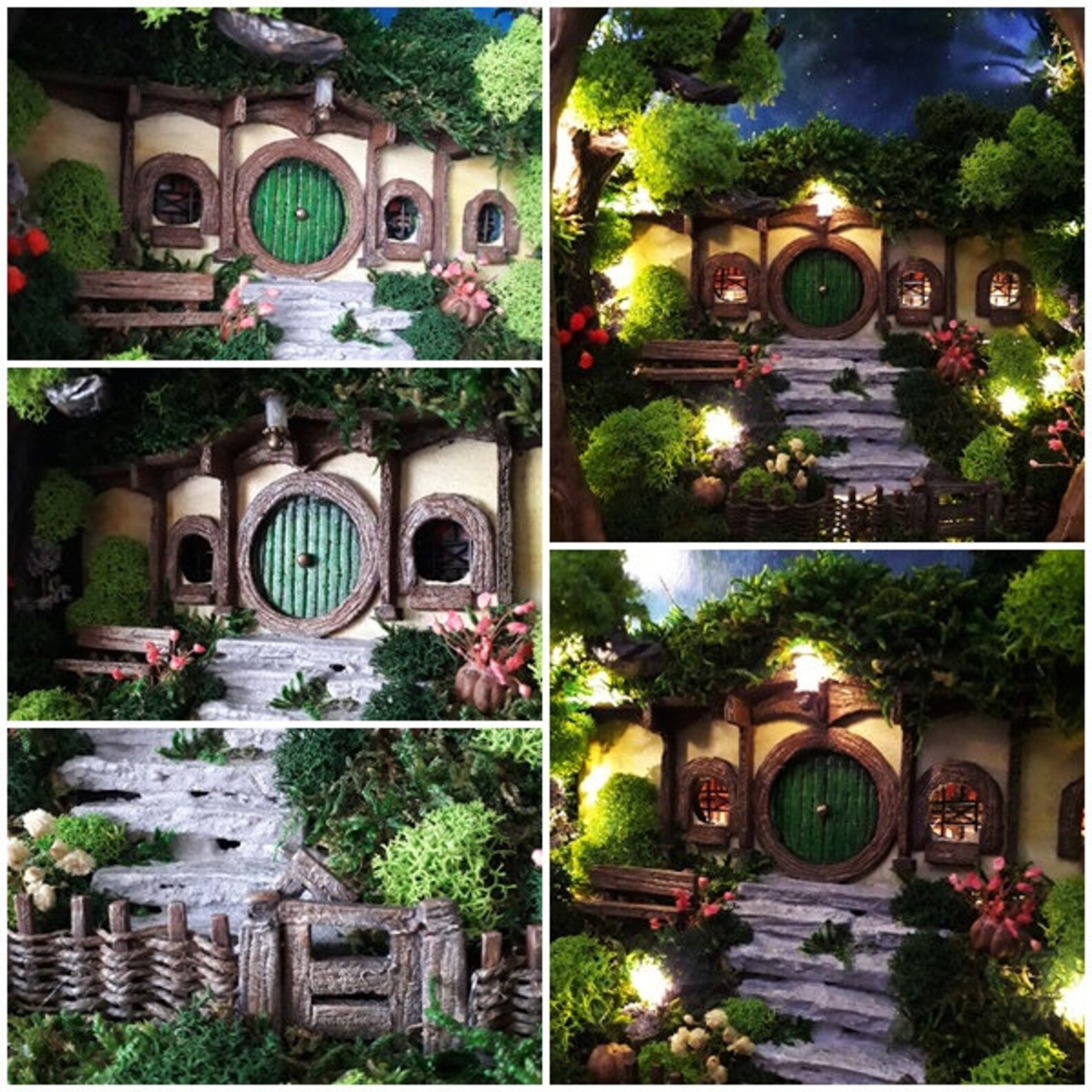 Hobbit House Book Book Shaped Diorama Hobbit Hole Hobbit - Etsy