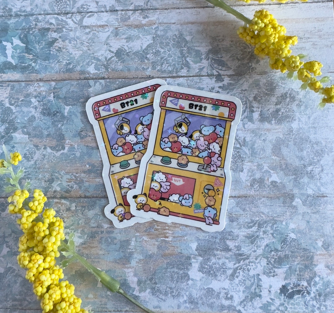 BTS BT21 Sticker Decal Deco Set 5 BT21 Inspired - Etsy