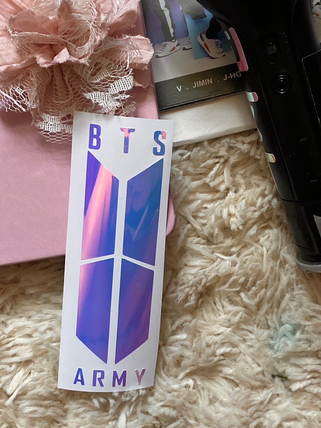BTS Army Shield Opal Decal BTS Stickerbtss Merch bts Stationery bts ...