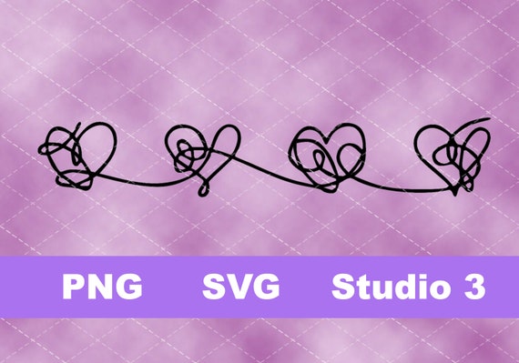 BTS LY Answer Hearts Cut File BTS Stickerbtss Merch bts - Etsy