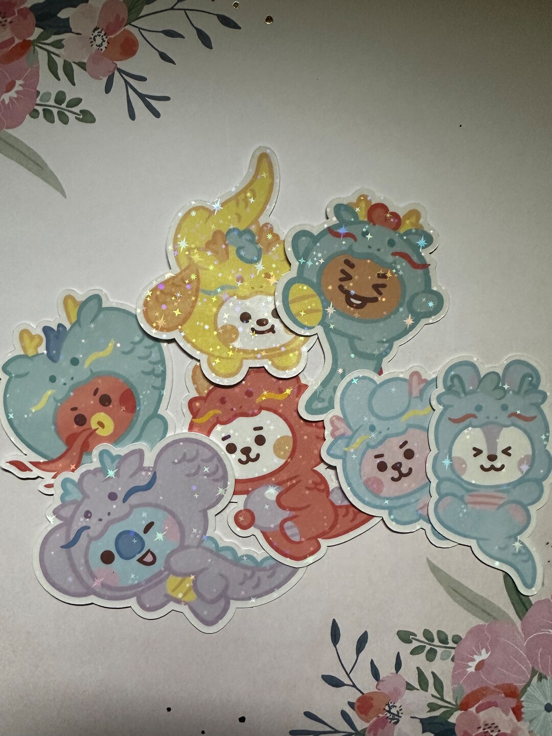 BTS BT21 Large Sticker Decal BTS Stickerbt21 Sticker BT21 Inspired ...