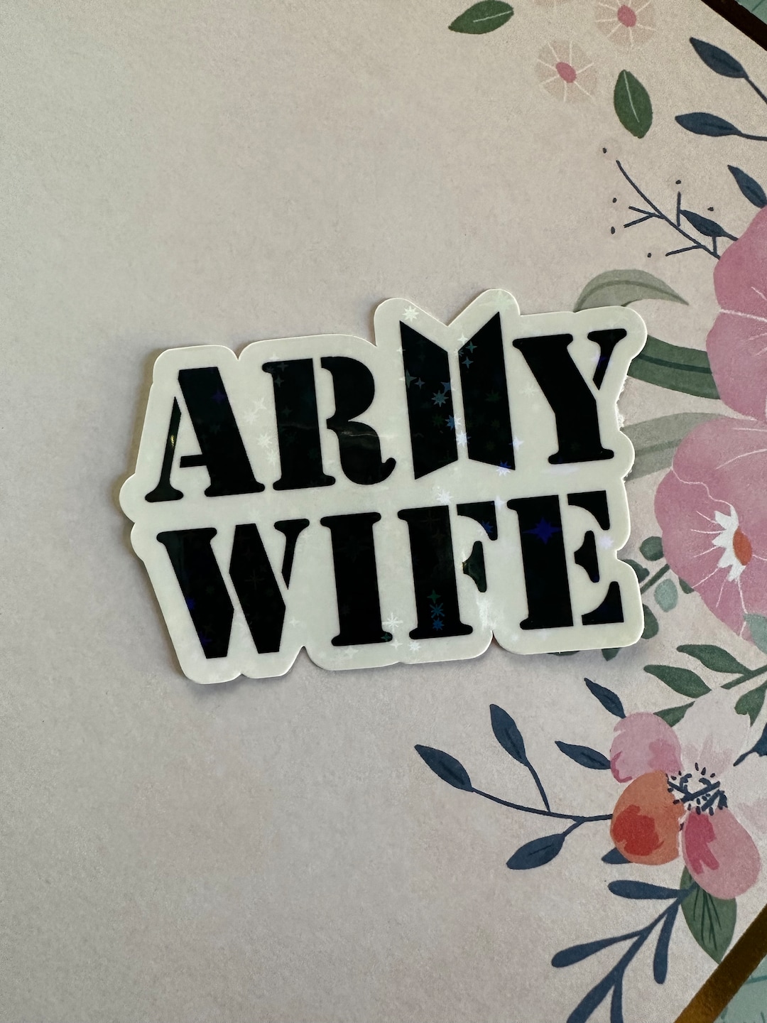 BTS Army Wife Sticker| BTS Sticker|bts Merch |bts Stationery |bts Decal ...