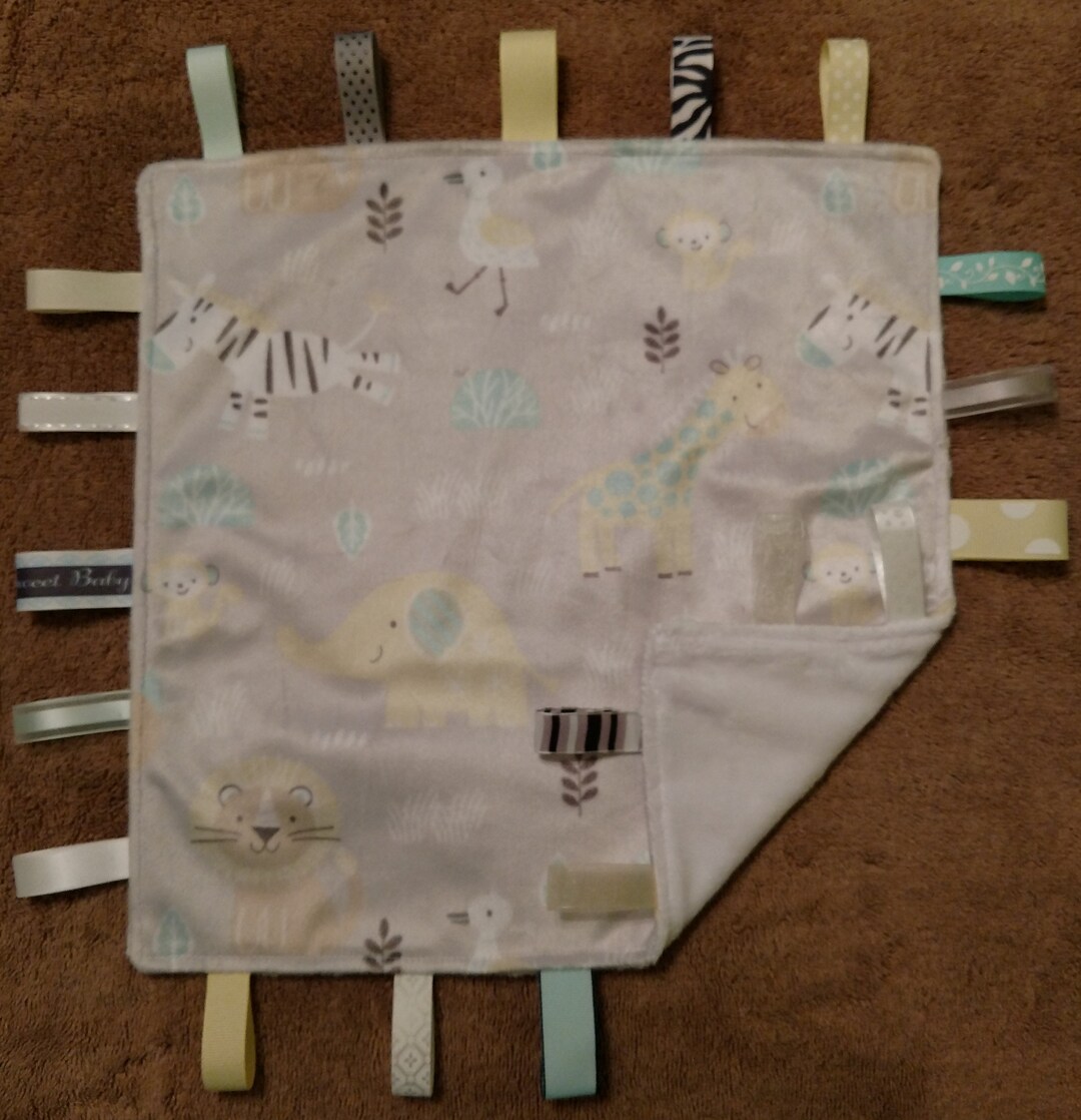 Personal Size Baby Security Tag Blanket - Etsy