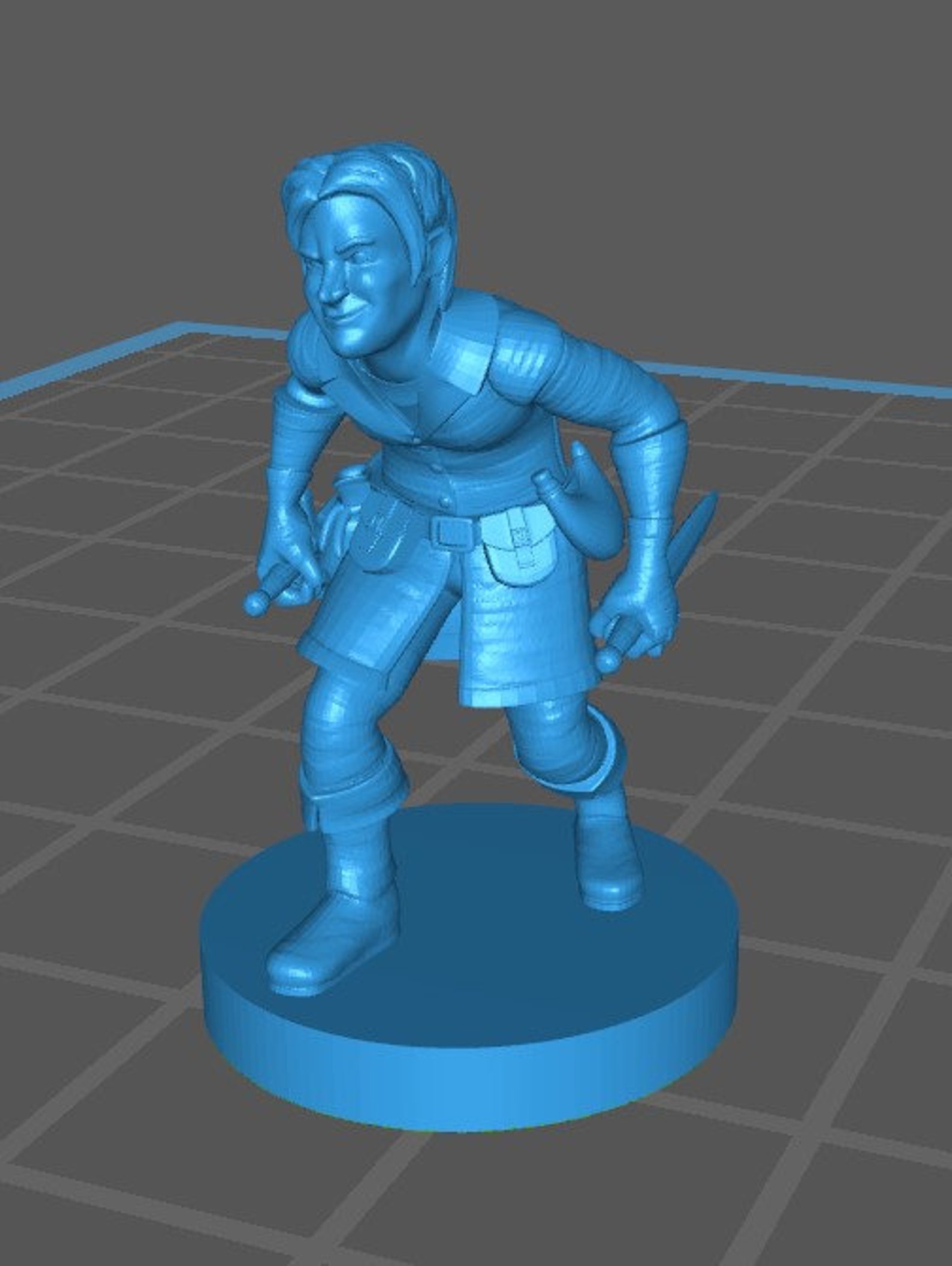 Halfling Rogue Mini DND Pathfinder Dungeons & Dragons - Etsy