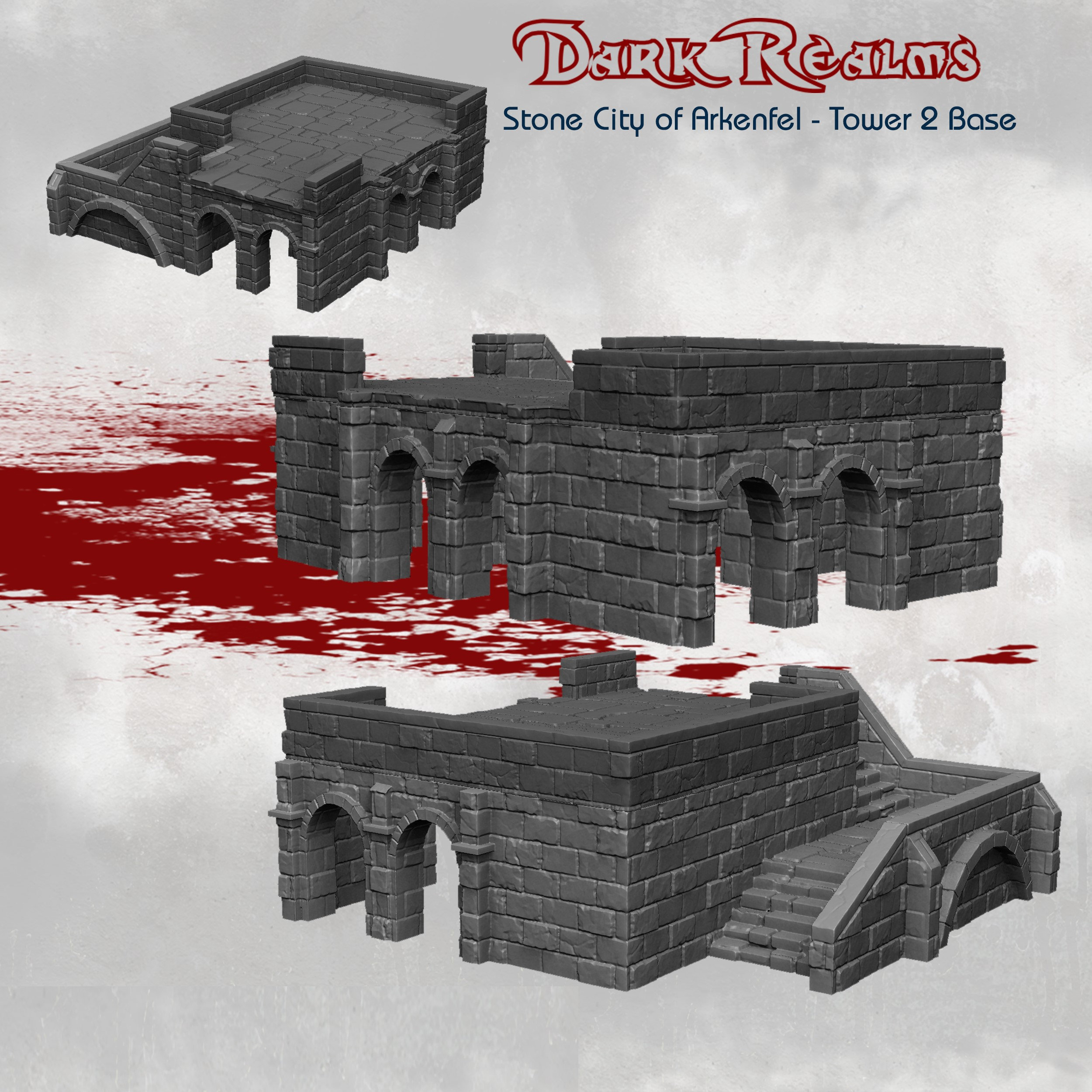 Tower Base DND Dungeons & Dragons RPG Pathfinder | Etsy