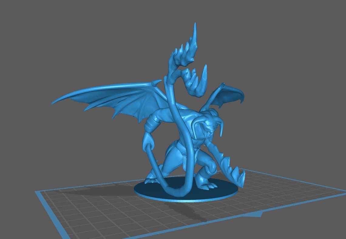 Demon Balor / Belaphoss Mini DND Pathfinder Dungeons & - Etsy