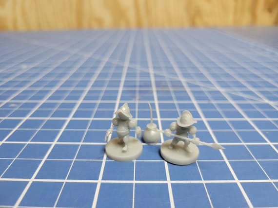 Tin Soldiers and Squirt the Oil Can Set DND Pathfinder - Etsy